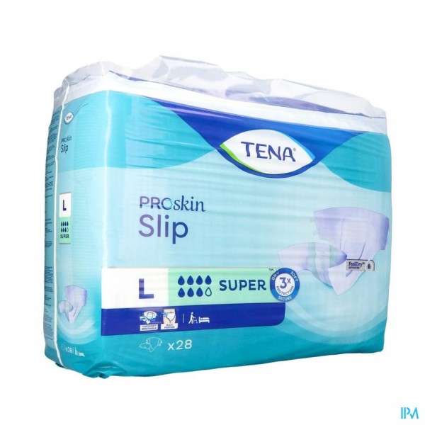 TENA PROSKIN SLIP SUPER LARGE 28 | Apotheek Sollie