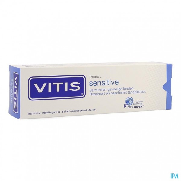 Vitis Sensitive Tandpasta 75ml 32352 | Apotheek Sollie